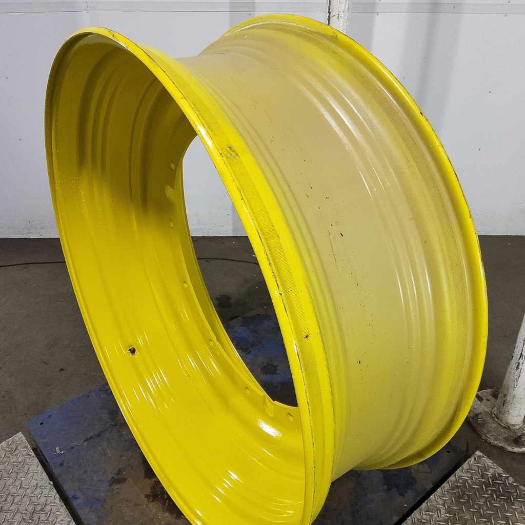 USED 16"W x 46"D, John Deere Yellow 12-Hole Stub Disc , -3.5" Offset for Sale | NTS Tire Supply